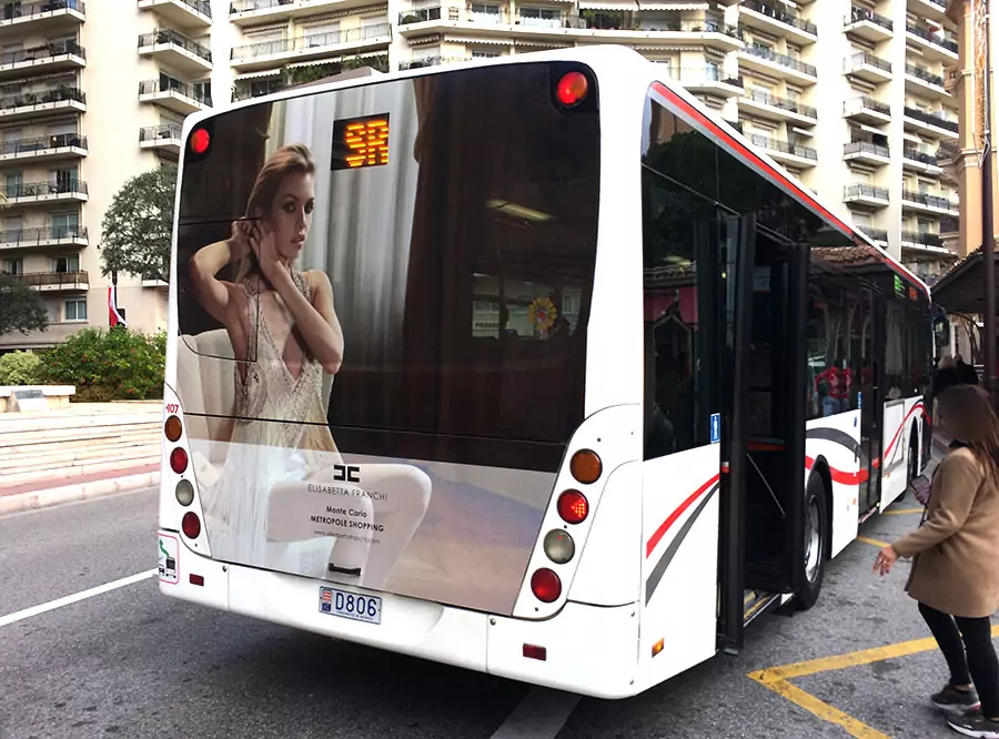 Affichage Arrière de Bus de Monaco